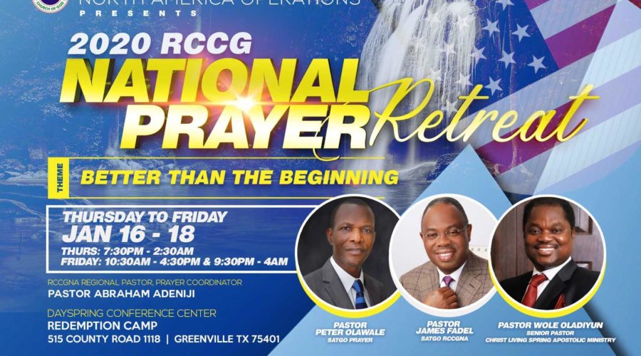 Latest Programs | RCCG New Life Chapel Houston Texas